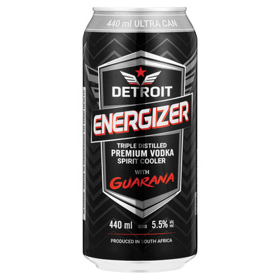 Detroit Guarana Energizer Drink 440ml | PnP