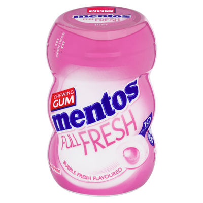 Mentos Full Fresh Bubble Fresh Flavoured Chewing Gum 10 Pack | PnP