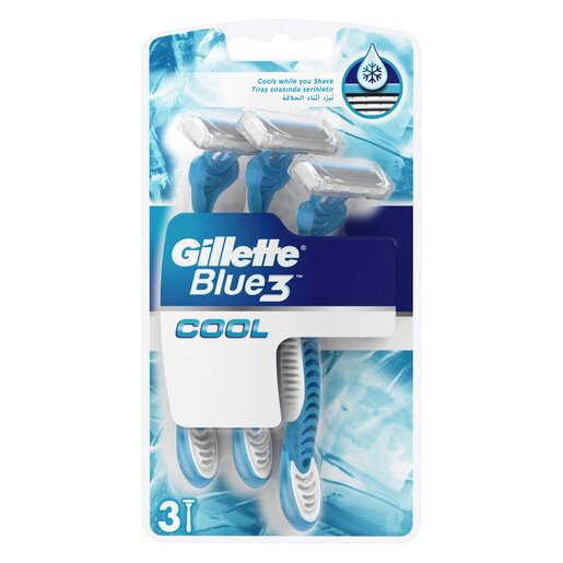 Gillette Blue3 Disposable Razor Cool 3ea | PnP