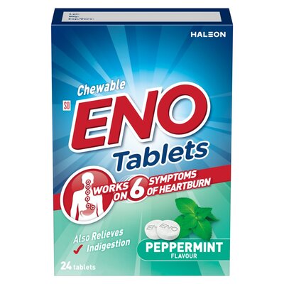 Eno Chewable Orange Flavour 24 Tablets | PnP