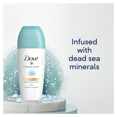 Dove Mineral Touch Antiperspirant Roll-On Deodorant 50ml | PnP