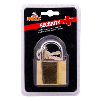 Mackie 30mm Brass Padlock | PnP