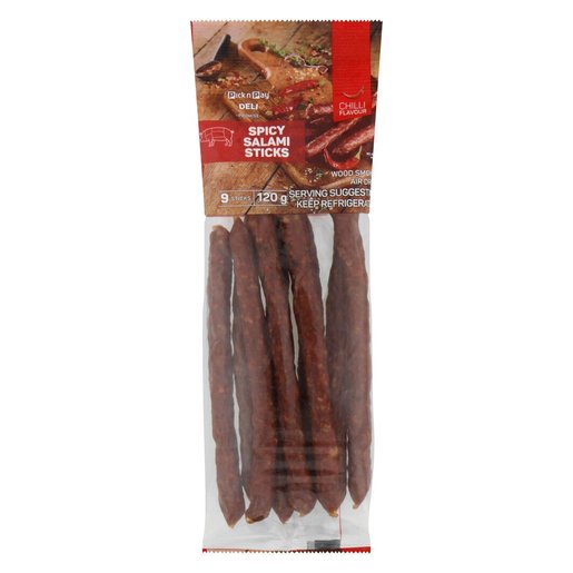 PnP Spicy Salami Sticks 120g x 12 | PnP
