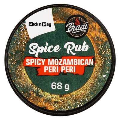 PnP Spicy Mozambican Peri Peri Spice Rub 68g | PnP