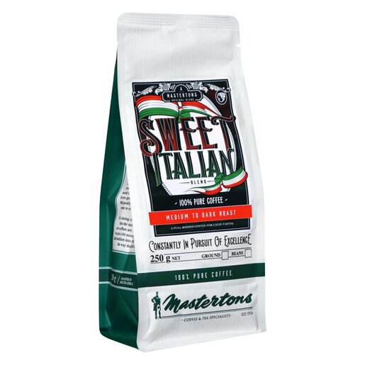 Mastertons Sweet Italian 100% Pure Ground Filter Coffee 250g | PnP
