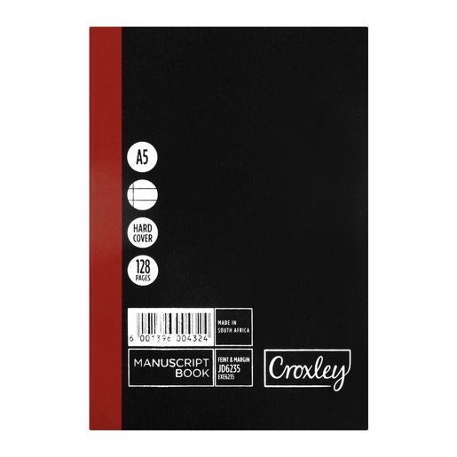 Croxley A5 128 Page Manuscript Book | PnP