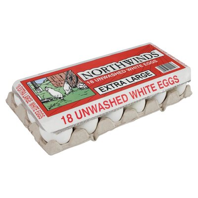 Northwinds Extra Large White Eggs 18 Pack | PnP