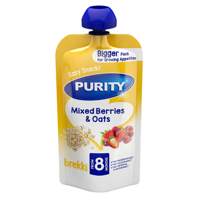Purity Mixed Berries & Oats Snack 150ml | PnP