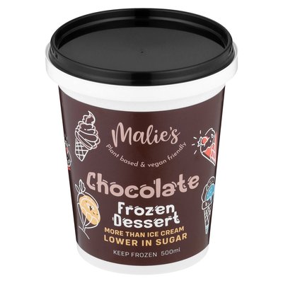 Malie's Ice Cream Frozen Dessert Chocolate 500ml | PnP