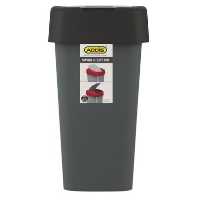 Addis 25L Swing & Lift Bin Dark Grey | Smart Price Specials | PnP Home