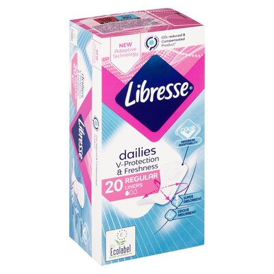 Libresse Normal Pantyliners 20 Pack | PnP