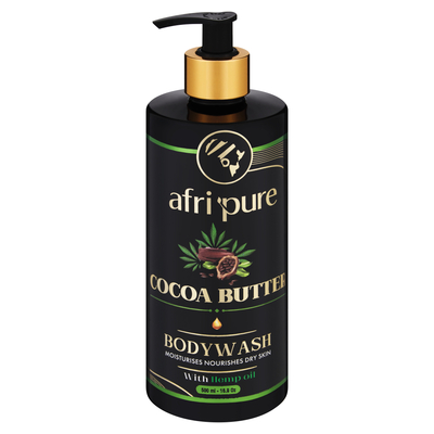 Afri Pure Cocoa Butter & Hemp Oil Body Wash 500ml | PnP