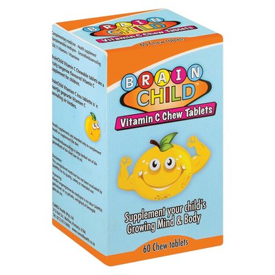Bioter Brain Child Vit C Chewable Tabs 60s | PnP