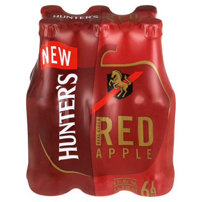 Hunters Red Apple NRB 6 x 330ml | PnP