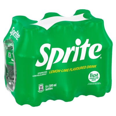 Sprite Regular Bottle 300ml x 6 | PnP