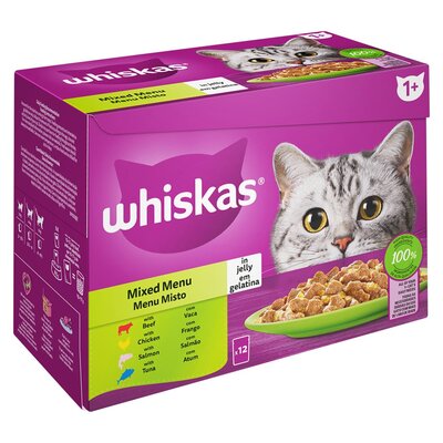Whiskas Multipack Fish & Meat In 12x85g | Smart Price Specials | PnP Home