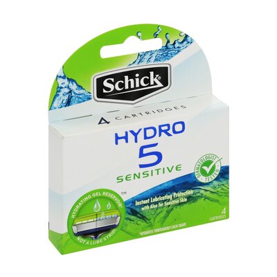 Schick Hydro 5 Sensitive Blade Cartridge Refills 4 Pack | PnP
