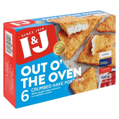 I&J Out O' The Oven Classic Hake 400g | PnP