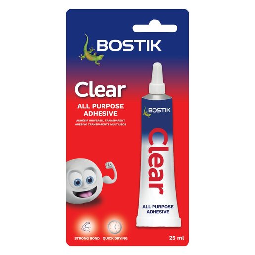 Bostik Clear Adhesive Blister 25ml | PnP