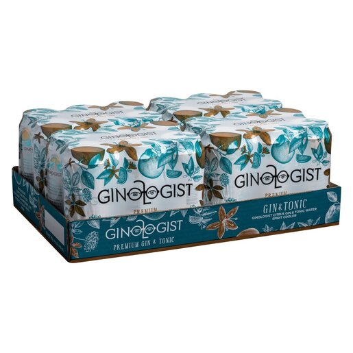 Ginologist Gin & Tonic Can 24 x 440ml | PnP