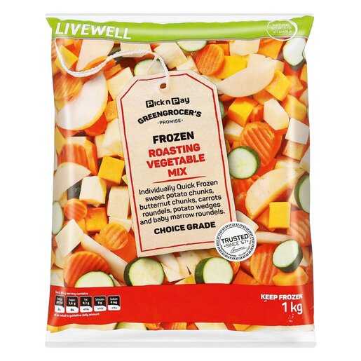PnP Roasting Vegetable Mix 1kg | PnP