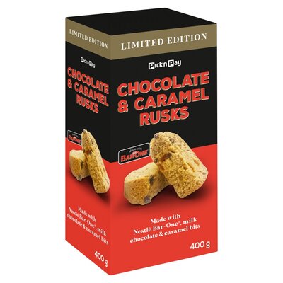 PnP Limited Edition Chocolate & Caramel Rusks 400g | PnP