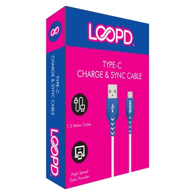 LOOPD Wall Charger Type C Cable | PnP