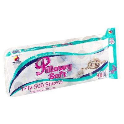 Pillowy Soft Recycled White 500 Sheets 10 Pack | PnP