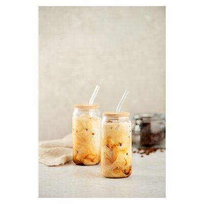 DAY Drinking Glass Mug With Bamboo Lid | PnP