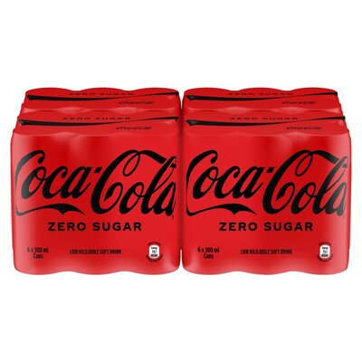 Coca-Cola Zero Can 300ml x 24 | PnP
