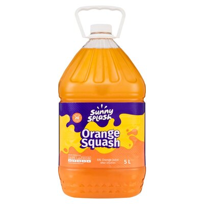 Sunny Splash Orange Squash 5L | PnP