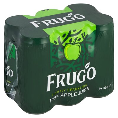Frugo 100% Lightly Sparkling Apple Juice 6 x 300ml | PnP