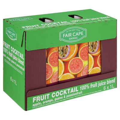 Fair Cape UHT Fruit Cocktail Juice 1l x 6 | PnP