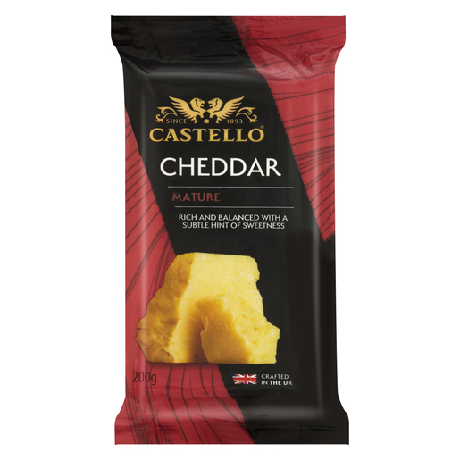Castello Mature Cheddar Cheese 200g | PnP