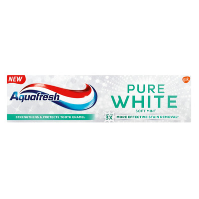 Aquafresh Pure White T/Paste Soft Mint 75ml | PnP