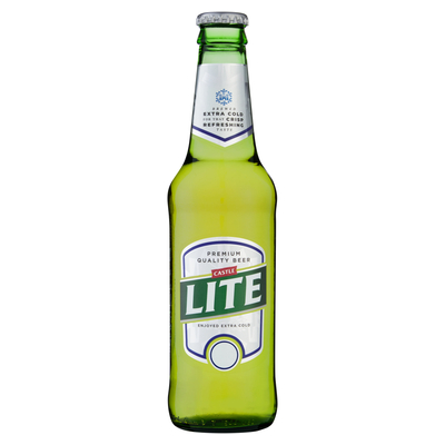 Castle Lite Premium Lager Beer 500ml | PnP