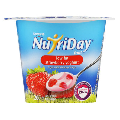 Danone Nutriday Low Fat Strawberry Fruit Yoghurt 200g | PnP