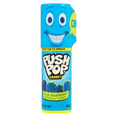 Push Pop Blue Raspberry Candy 14g | PnP
