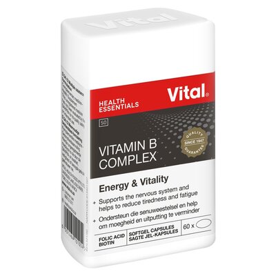 Vital Vitamin B Complex High Potency Tablets 60s | PnP