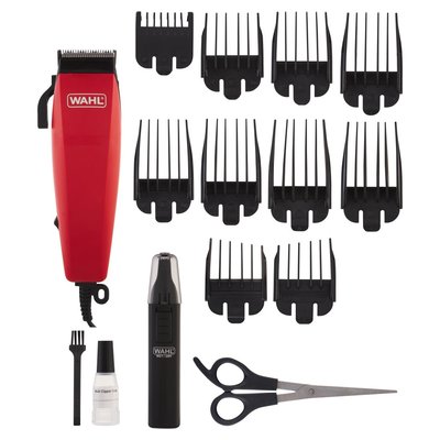 Wahl Easy Cut Hair Clip Kit & Battery Operated Nose Trimmer | Smart ...