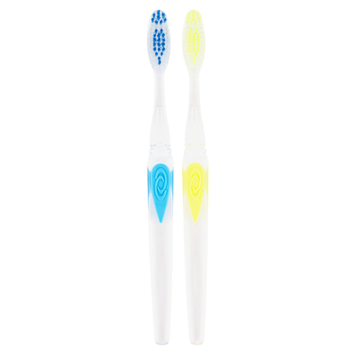 No Name Toothbrush Medium Twin Pack | PnP