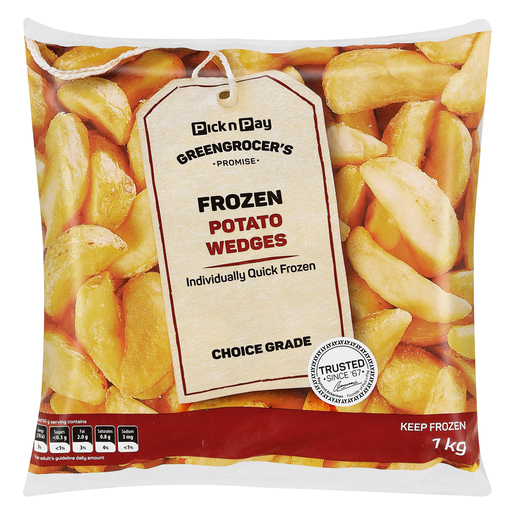 PnP Frozen Potato Wedges 1kg | PnP