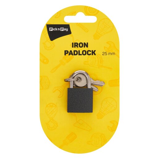 PnP Padlock Iron 25mm | PnP