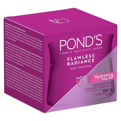 Pond's Flawless Radiance Anti-Blemish Hydrating Day Gel Moisturiser ...