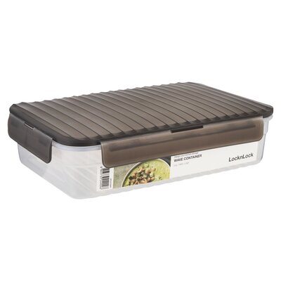 LocknLock Wave Rectangular Container 2.2L Grey | PnP