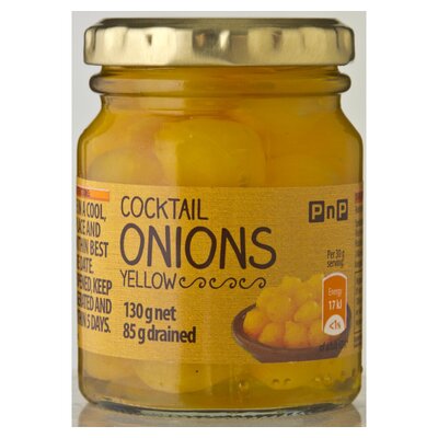 PnP Cocktail Onions Yellow 130g | PnP