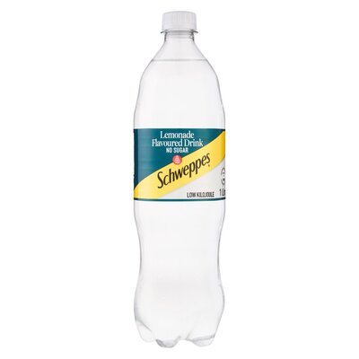 Schweppes Lemonade Zero No Sugar 1L x 12 | PnP