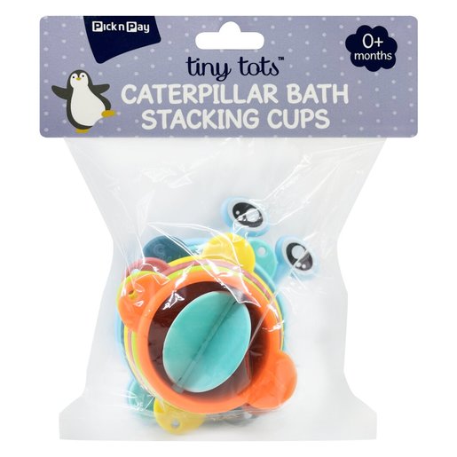 PnP Tiny Tots Caterpillar Bath Stacking | PnP