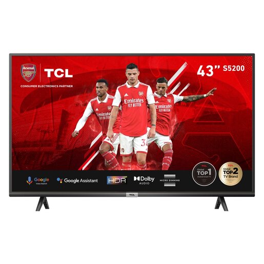 TCL 43 Inch Fhd Android Smart Tv 43S5200 | PnP