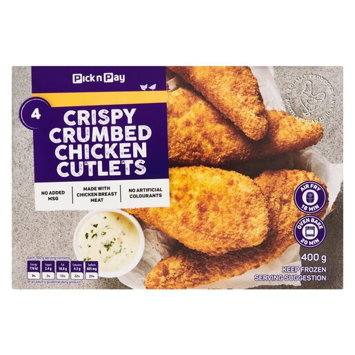 PnP Crumbed Chicken Cutlets 400g | Smart Price Specials | PnP Home